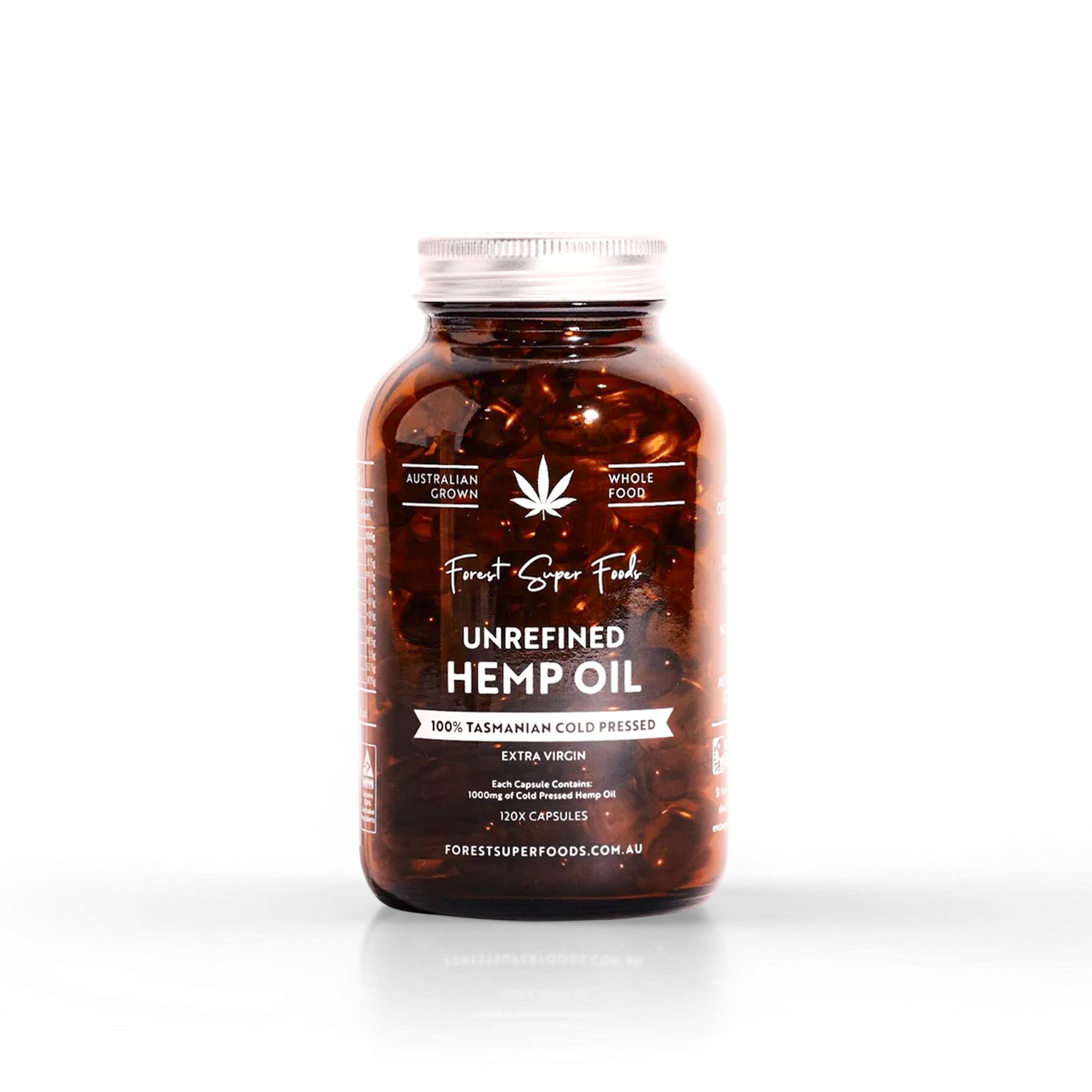 Hemp Seed Oil Capsules | Organic Hemp Oil Capsules | Forest Super Foods